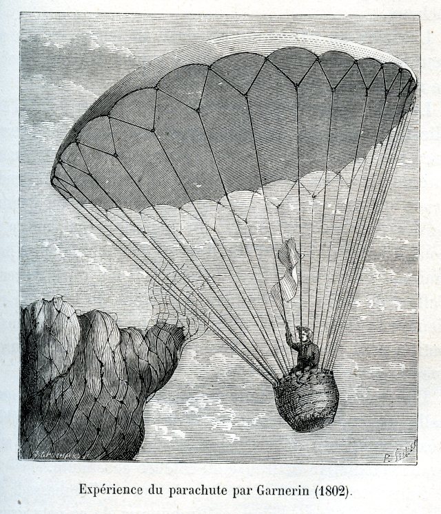 A parachute in the Parc Monceau | Parisian Fields
