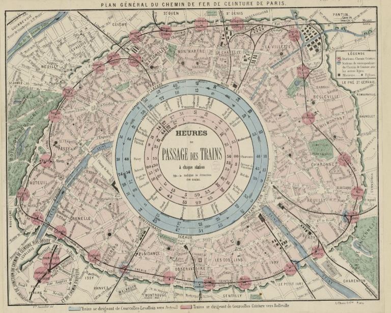 Map and schedule | Parisian Fields